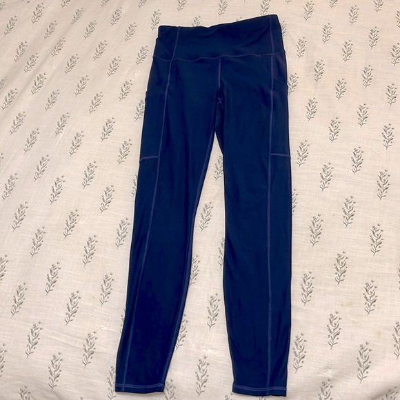 Fabletics | Pants & Jumpsuits | Fabletics Navy Blue Lightweight Pocket ...